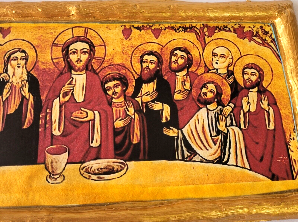 Last Supper Icon Mystikos Deipnos Byzantine Coptic & Orthodox Museum ...