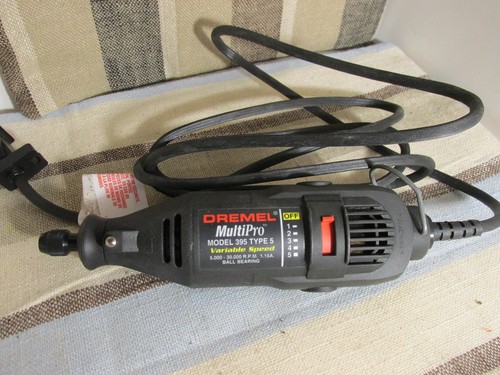 Dremel Multipro Single Speed Moto Tool Model 395 Type 5 Corded ...