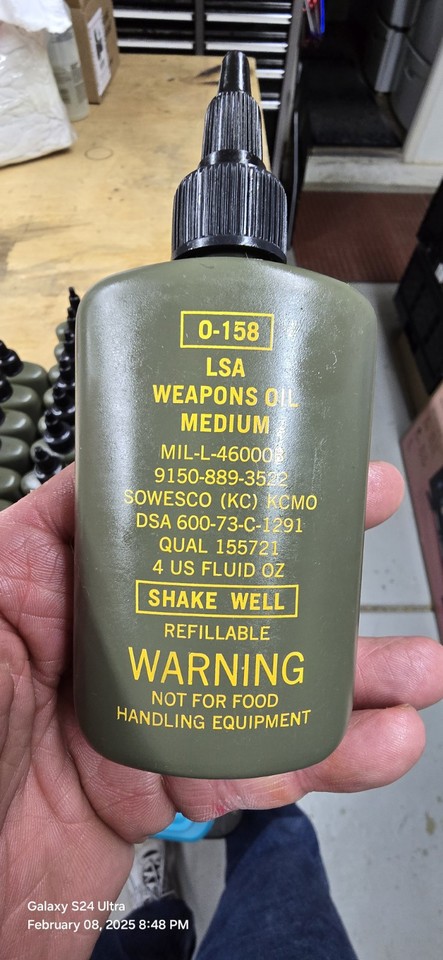 LSA Weapons Oil Medium 4OZ 0-158 Oil Company Vintage 4 Ounces | eBay