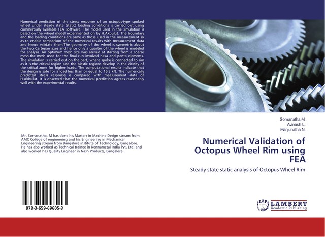 Numerical Validation of Octopus Wheel Rim Using Fea von Somanatha M ...