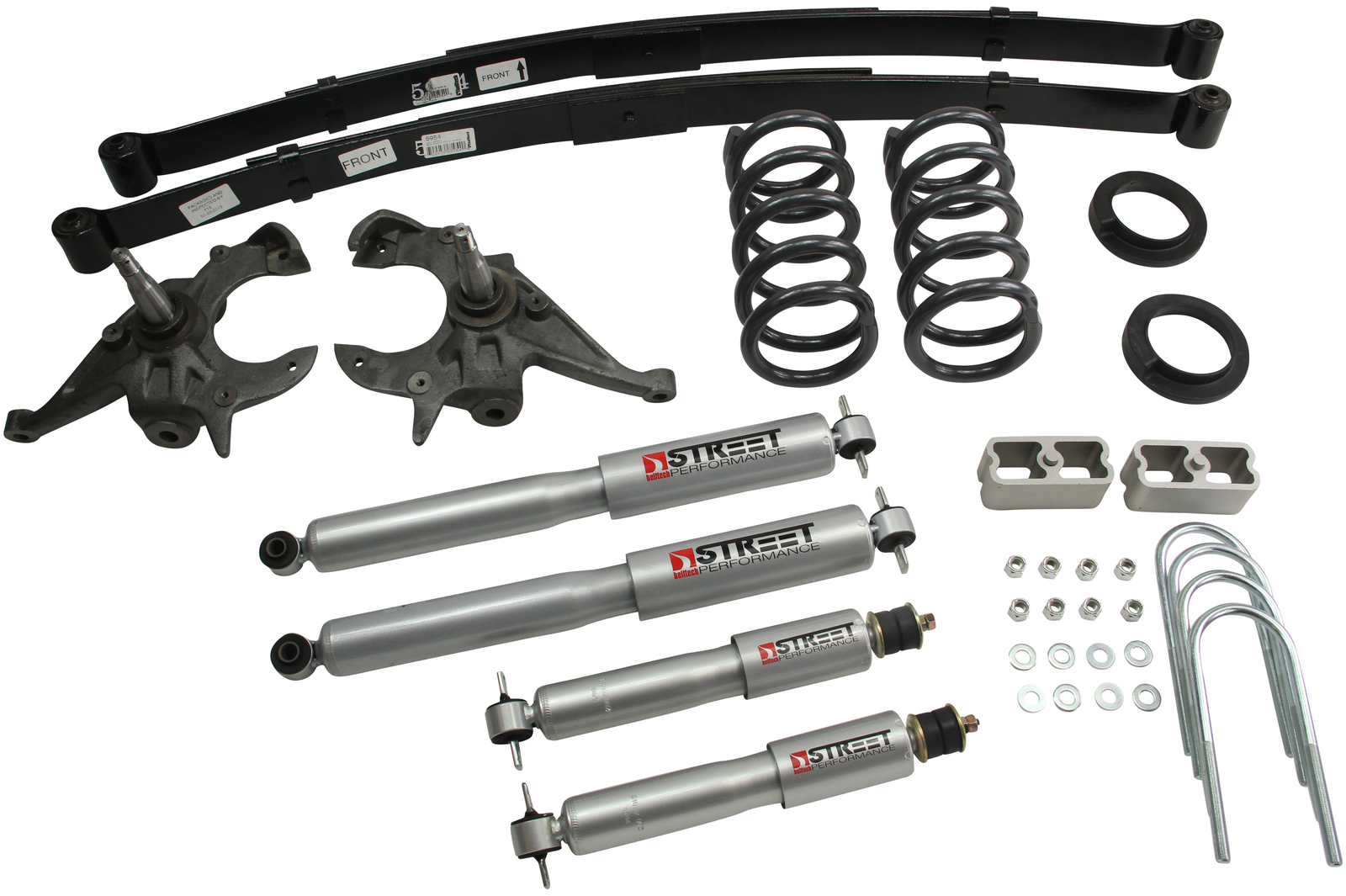 Belltech 94-04 S10/S15 Pickup V6 Std Cab 4/5 R w/SP Shocks Lowering Kit ...