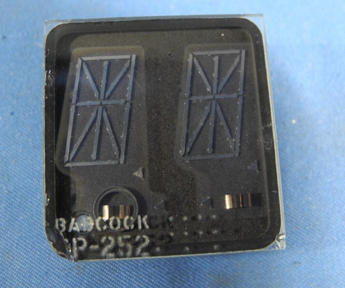 NEW NOS Babcock SP-252 SP252 2-DIGIT Panaplex DISPLAY (RARE!) | eBay