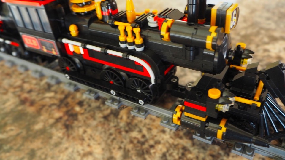 BTTF Jules Verne Time Machine Train Brick Model - 880 pieces | eBay