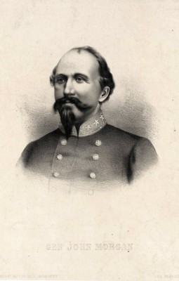 GENERAL JOHN HUNT MORGAN *2X3 FRIDGE MAGNET* CONFEDERATE CIVIL WAR ...