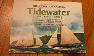 National Geographic "Tidewater & Environs" Map Poster, Making of ...