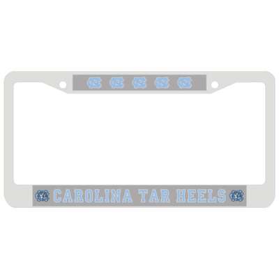 North Carolina Tar Heels License Plate Frame - Chrome Frost | eBay