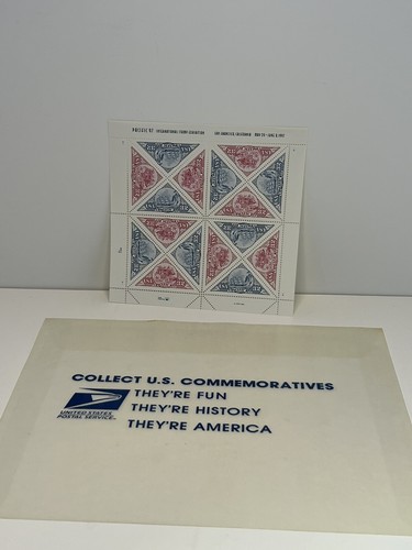 1997 USPS FULL SHEET VINTAGE STAMPS-PACIFIC 97 INTERNATIONAL STAMP ...