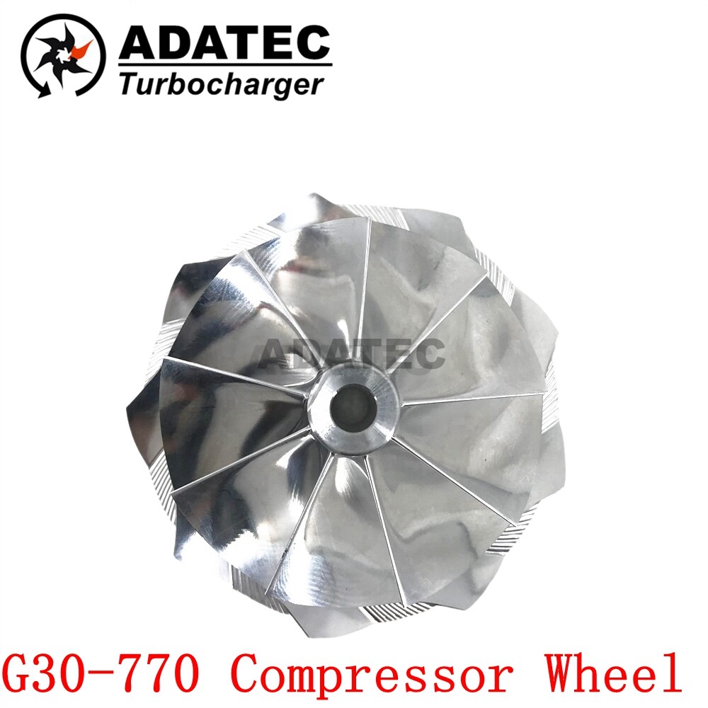 G30-770 Turbo Compressor Wheel G-series G30 Turbocharger Performance ...