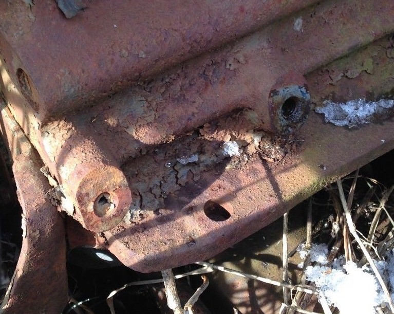 10093 ALTERNATOR & POWER STEERING BRACKETS 1955-62 235 261 CHEVY ...