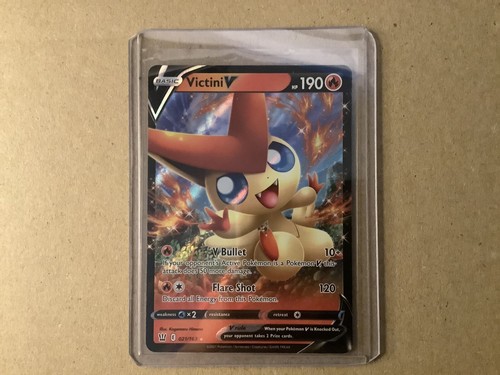 Victini V 021/163 Battle Styles Ultra Rare Pokemon Card TCG | eBay ...