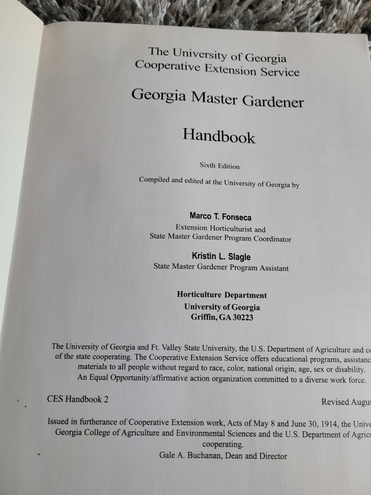 Georgia Master Gardener Handbook, Eighth Edition by Sheri Dorn (2021 ...
