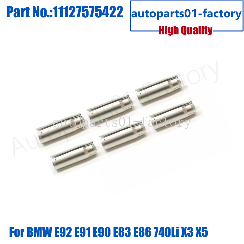 6*Spark Plug Tube 11127575422 for BMW E92 E91 E90 E83 E86 740Li X3 X5 ...