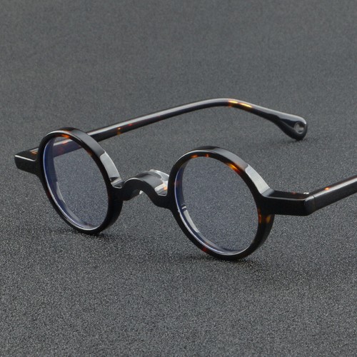 Retro Japanese Small Round Eyeglass frame Women Men Glasses Full Rim 34 ...