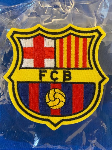 BARCELONA " FCB " Football Patch Embroidered Iron for Soccer shirt ...