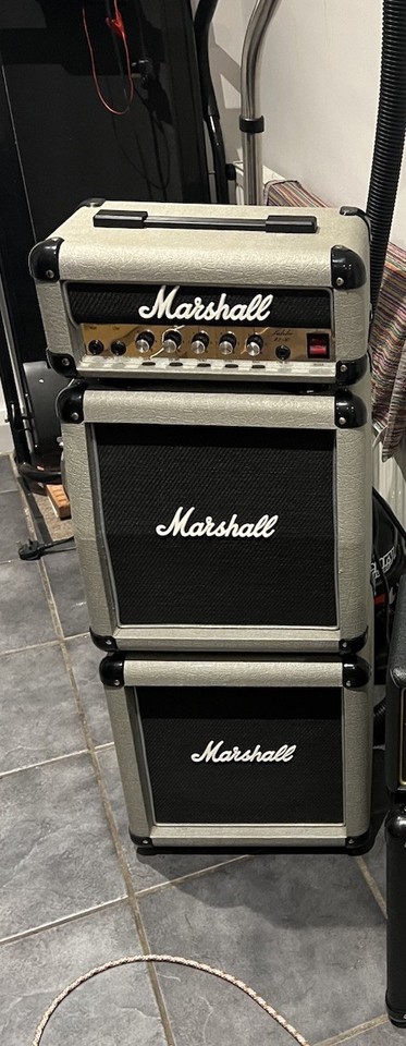 1987-89 Marshall 25/50 Silver Jubilee Micro Stack With Celestion G10 ...