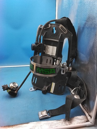 MSA Frame Bottle Cylinder Tank Holder Strap Harness Back Plate | eBay