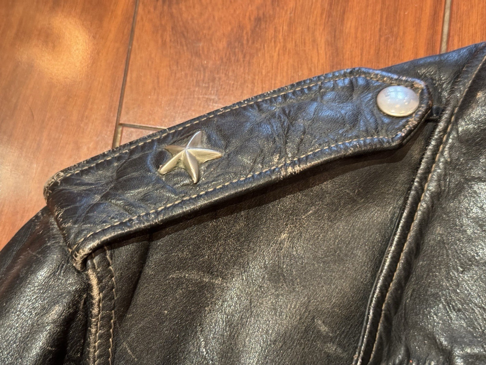 Vintage 60s 70s Beck Arnley Black Leather Motorcycle Jacket Schott ...