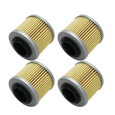 4 PCs Engine Oil Filter for BMW F650 Funduro F650GS G650GS Dakar G650 X ...
