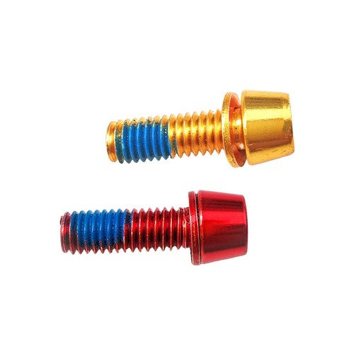 6pcs vis de tige de vélo boulons vis de frein de vélo vis de tige de ...