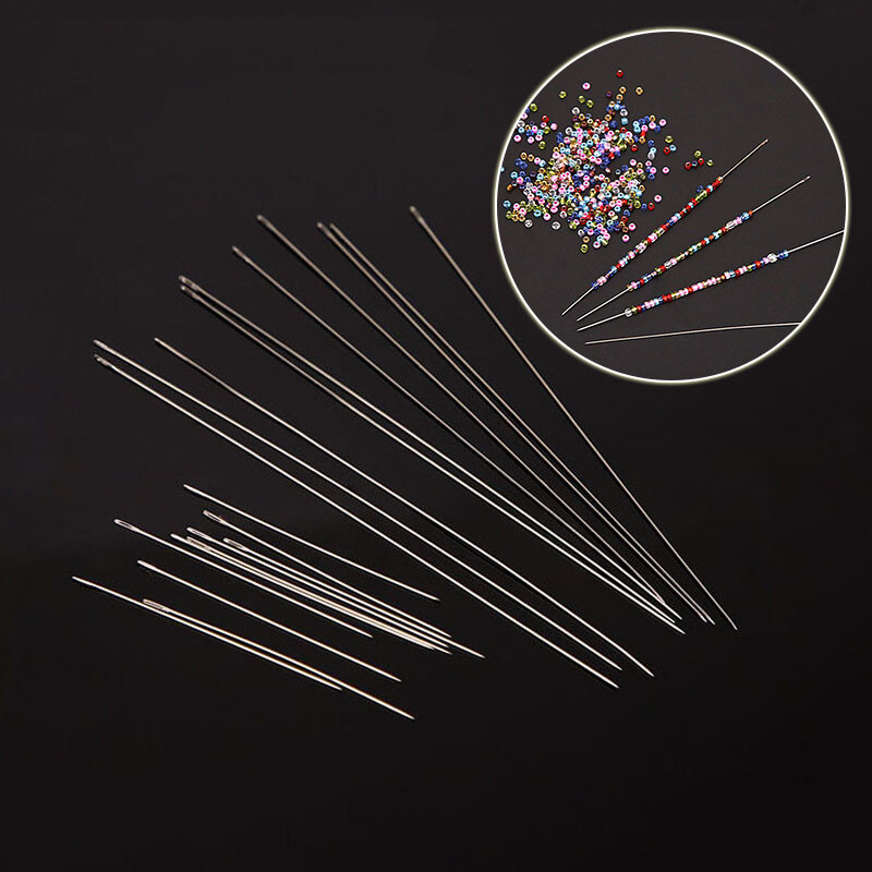 Beading Needles Easy Threading Tool for Necklace Bracelet Jewelry ...