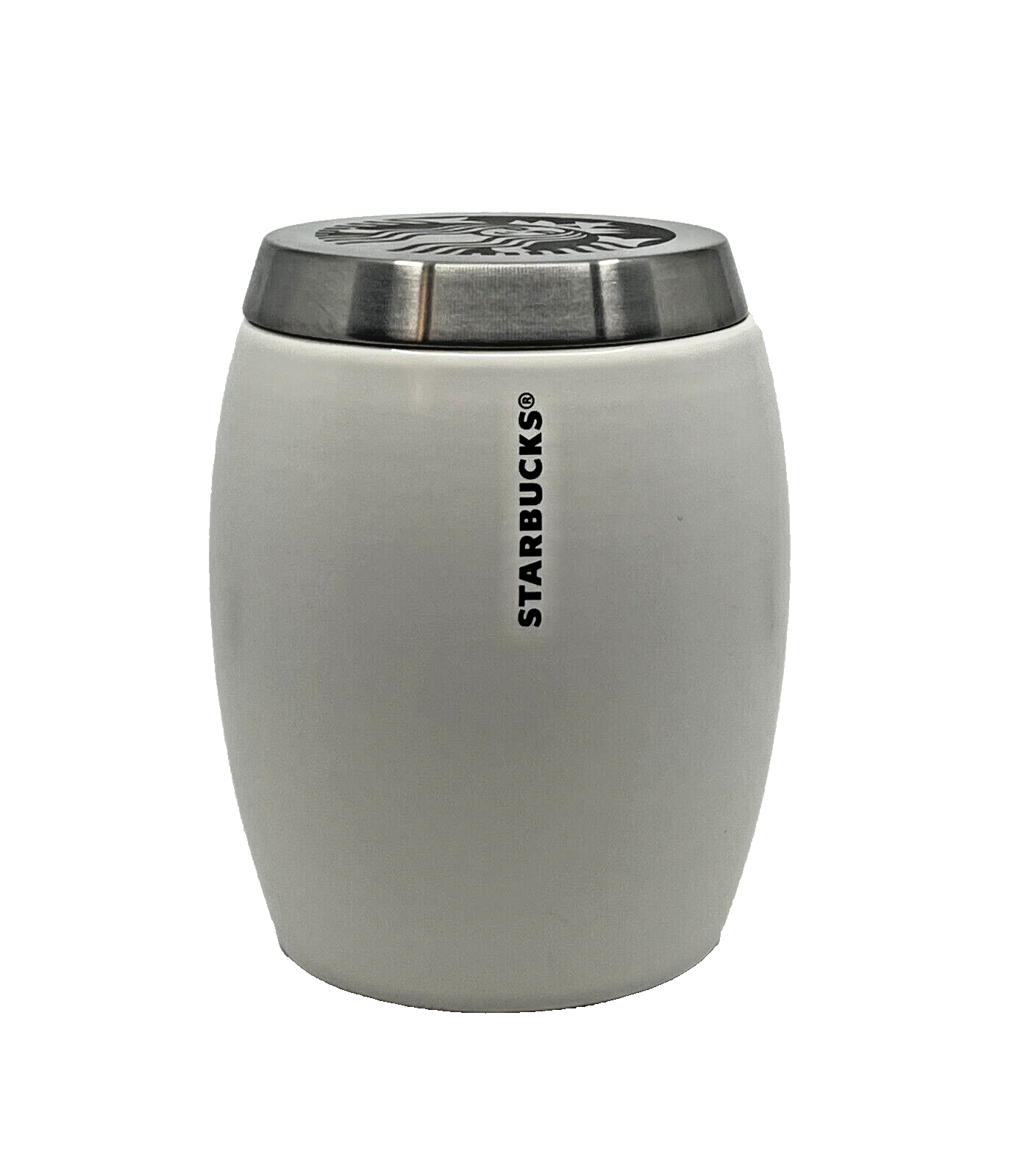 Starbucks Canister Coffee Jar Ceramic MIC 2011 24 oz Collectible ...