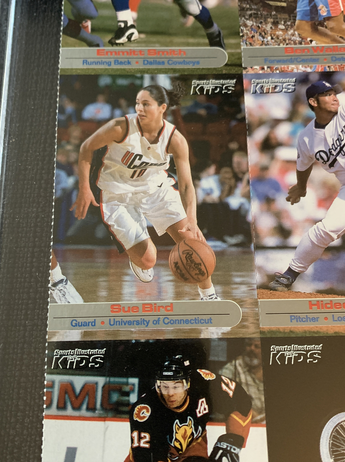 SUE BIRD ROOKIE 2002 RARE USA WNBA SI FOR KIDS UNCUT SHEET VENUS ...
