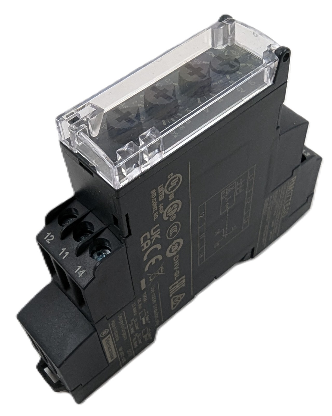 Schneider RM17TE00 3 Phase Supply Control Relay 208 to 480Vac 5A DIN ...