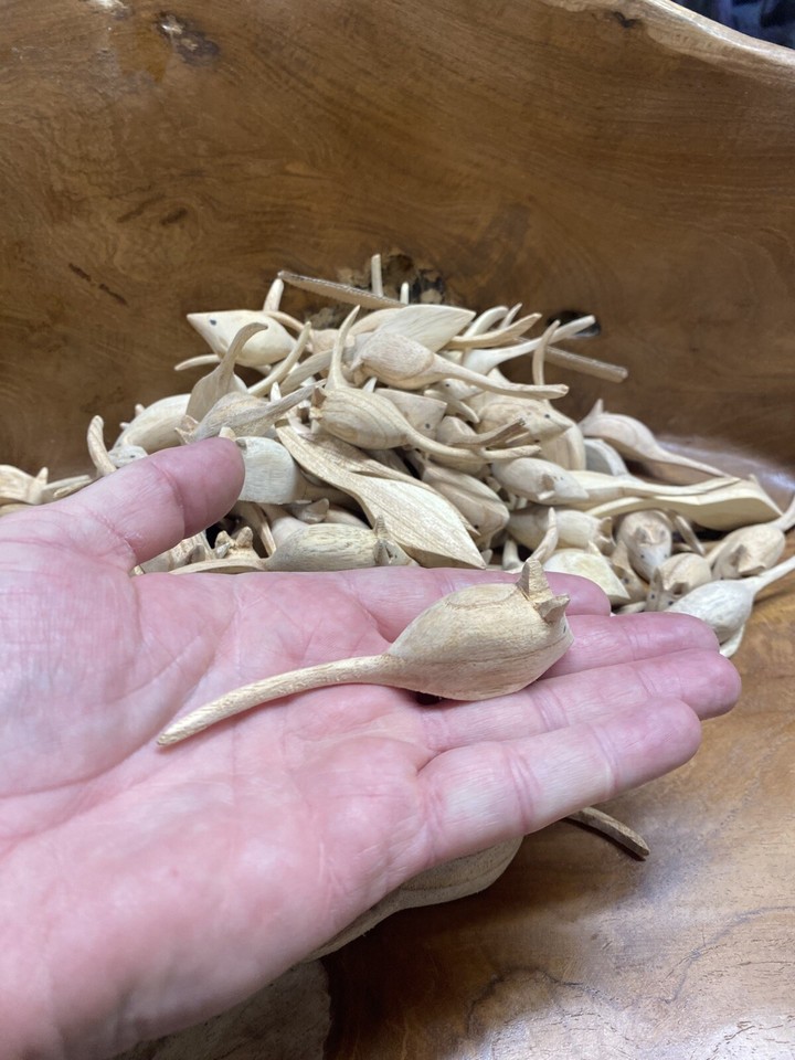 ChiselCraft TEN 10 x Fair Trade Reclaimed Wooden Natural Wood Grain ...