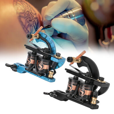Alloy Tattoo Machine Wraps Copper Coil Professional Gun for Shader ...