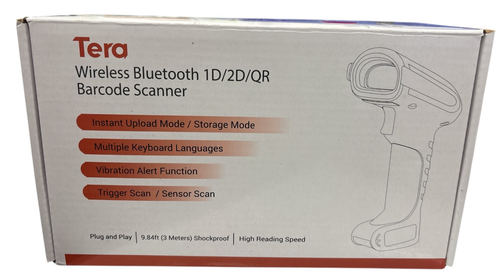 Tera Pro 8100 Industrial Wireless Barcode Scanner 2D QR 1D | eBay