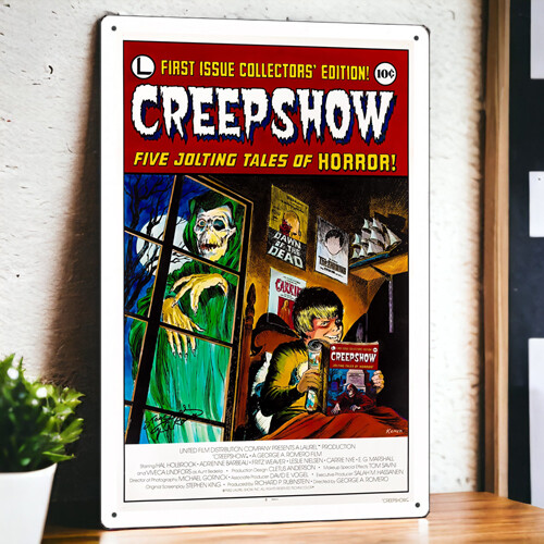 Creepshow (1982) Metal Movie Poster Tin Sign Plaque Film 8"x12" | eBay