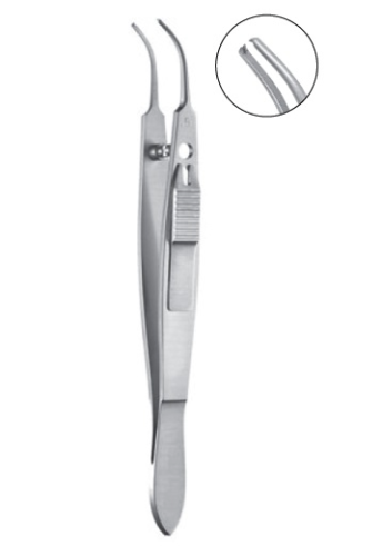 Moody Fixation Forceps 1x2 teeth, 0.5mm with lock straight | eBay