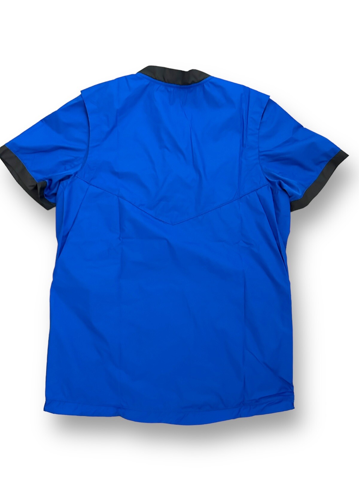 NWT$60 NIKE baseball Light weight SHORT SLEEVE WINDSHIRT blue Size S ...
