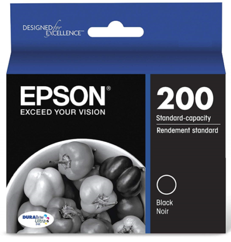 Epson 200 BLACK ink jet Expression XP200 XP300 XP310 XP400 XP410 ...