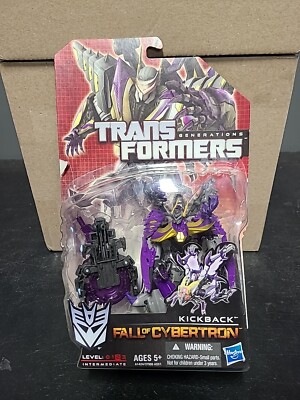 Transformers Fall of Cybertron KICKBACK Complete Deluxe Foc Generations ...