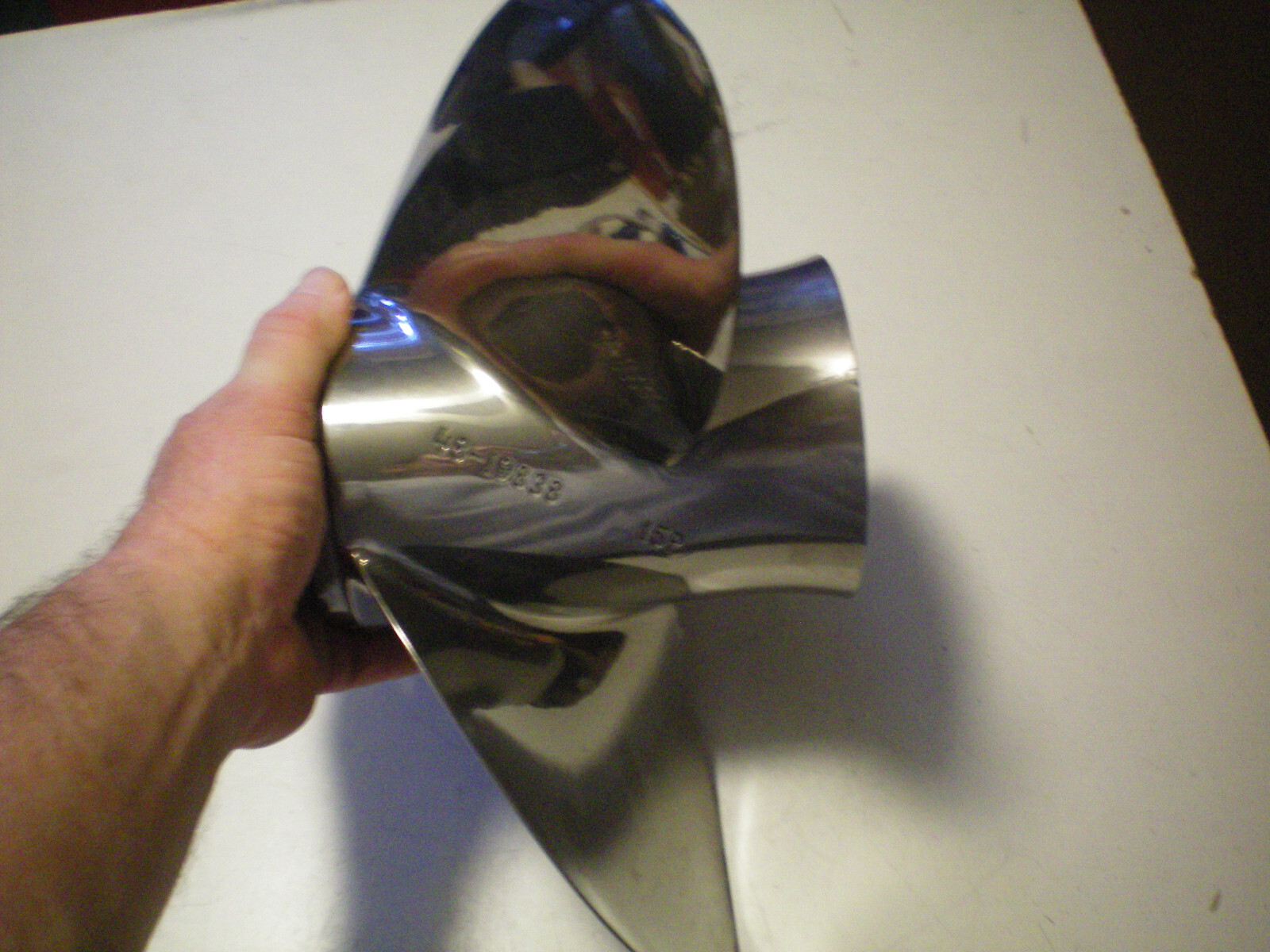 Mercury Mirage Plus Stainless Steel Propeller 48-19838a45 Original ...