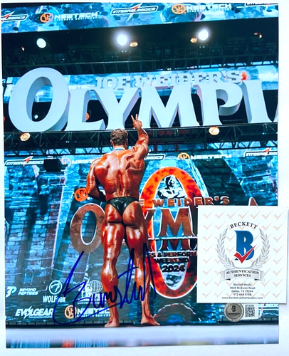 CHRIS BUMSTEAD SIGNED 8X10 PHOTO BODYBUILDING CBUM MR OLYMPIA O 2024 ...