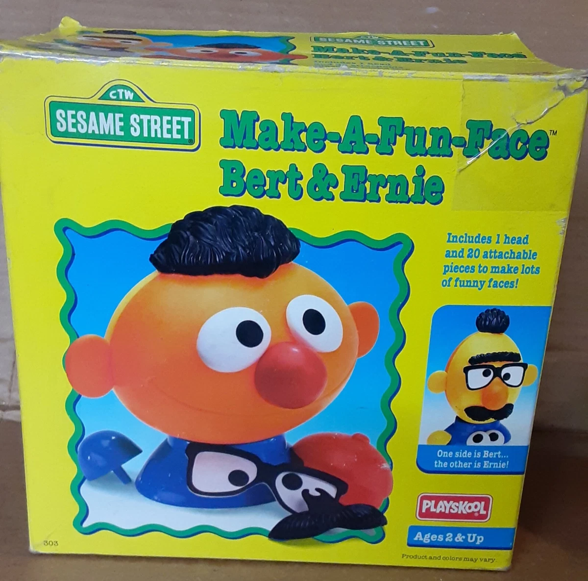 Bert Sesame Street Face