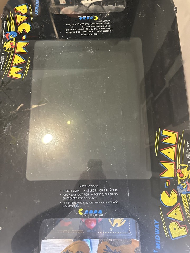 Pacman Sit Down Cocktail Arcade Machine with CRT Monitor 1980 Edition ...