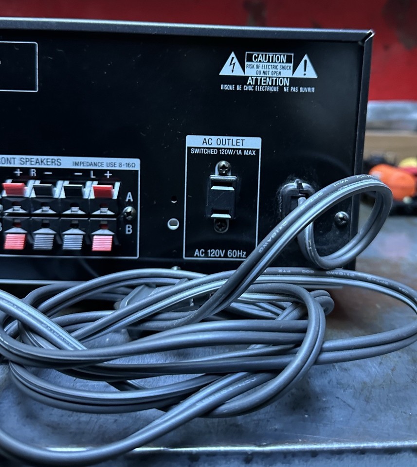 Vintage 1990 Sony STR-D515 A/V Stereo Receiver - 100WPC - Tested ...