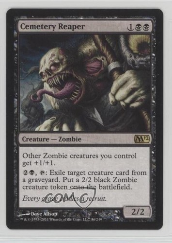 Cemetery Reaper Magic: 2012 Core Set #86 0a8d | eBay