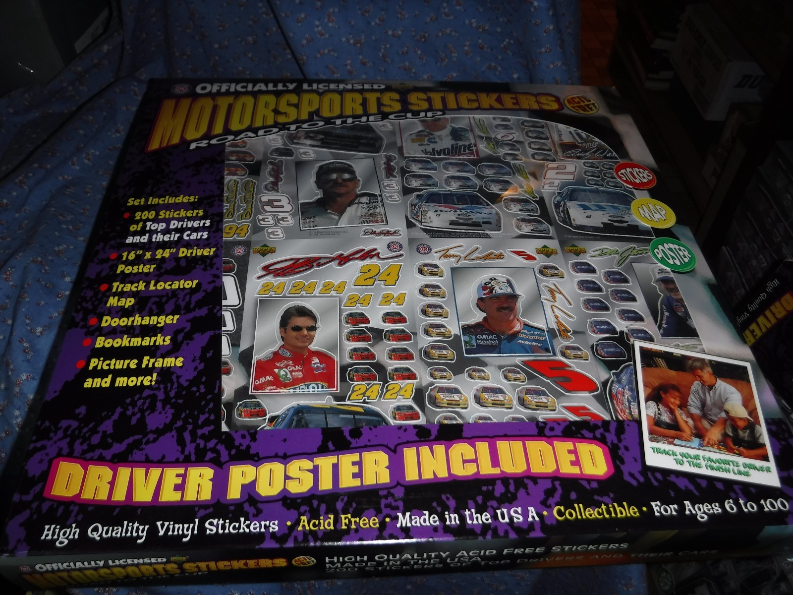 ksm NOS Motorsports Stickers Road to the Cup 1998 Jeff Gordon Poster ...