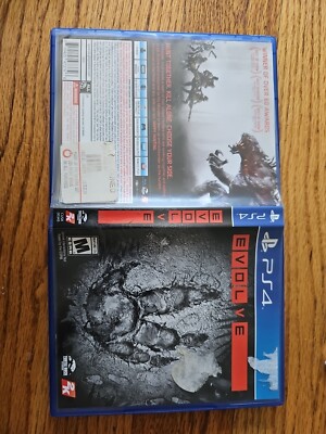 Evolve PS4 PlayStation 4 2K Games Co-OP Shooter 2015 With Case ...
