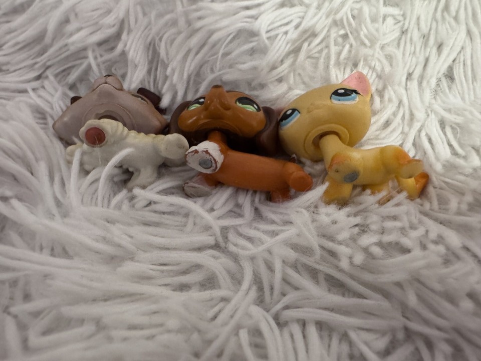 AUTHENTIC lps savannah #675 shorthair #339 collie #58 standing lps ...