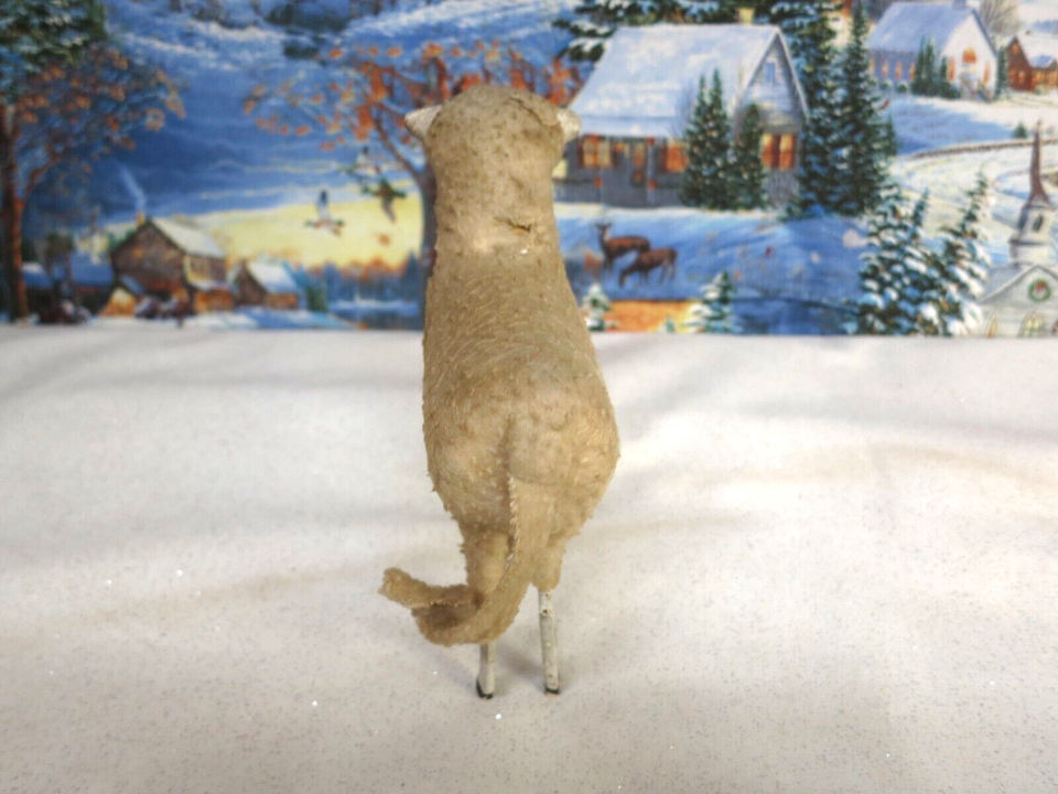 Vintage Wooly Putz Germany Sheep Large 5" tall ( 1542) | eBay