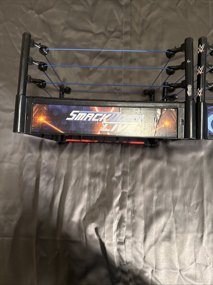 WWF WWE Ring Elite Smackdown Live Main Event Ring Mattel 2010 Wrestling ...
