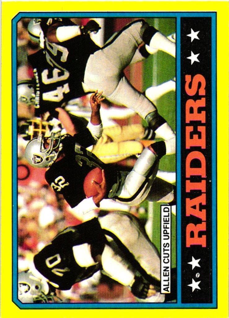 LOS ANGELES RAIDERS 1986 Topps Football #60 $1 Items MUST Buy 2 to ...
