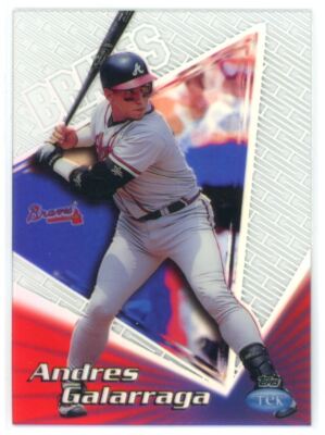 1999 Topps Tek Pattern 7 Andres Galarraga Atlanta Braves #2B | eBay