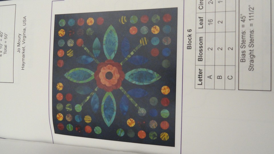 Midnight Roses Nine Patch Media Quilt Pattern Sz 56"x56" | eBay