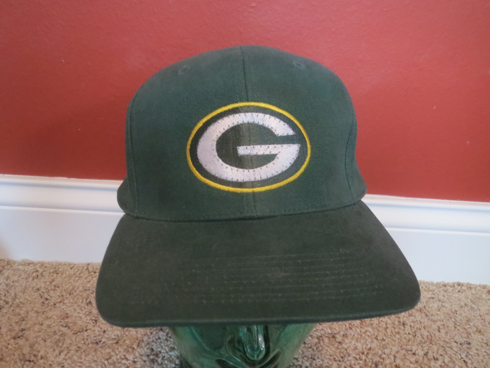 Vintage Green Bay Packers Light-Up Lightwear Logo 7 NFL Snapback Hat ...
